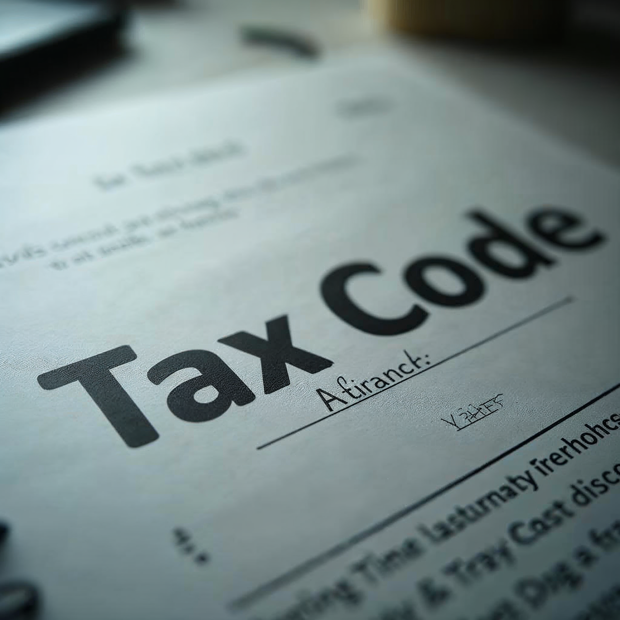Tax Code Letters Meaning UK: The Alphabet That Costs You | TapTax
